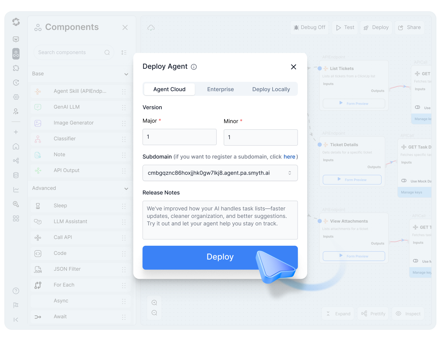 SmythOS - Agent Studio