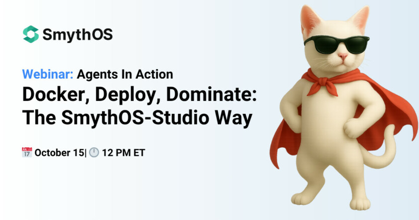 SmythOS - Agents in Action - Docker, Deploy, Dominate: The SmythOS-Studio Way